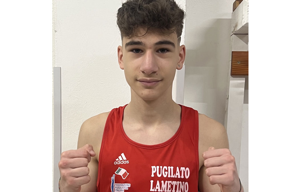 Il giovane atleta lametino Alessandro Pullia in partenza per i ...