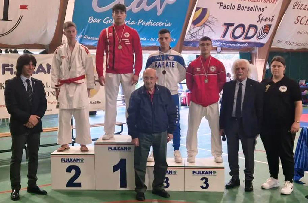 Il lametino Daniele Renda si conferma campione regionale di kata nella ...
