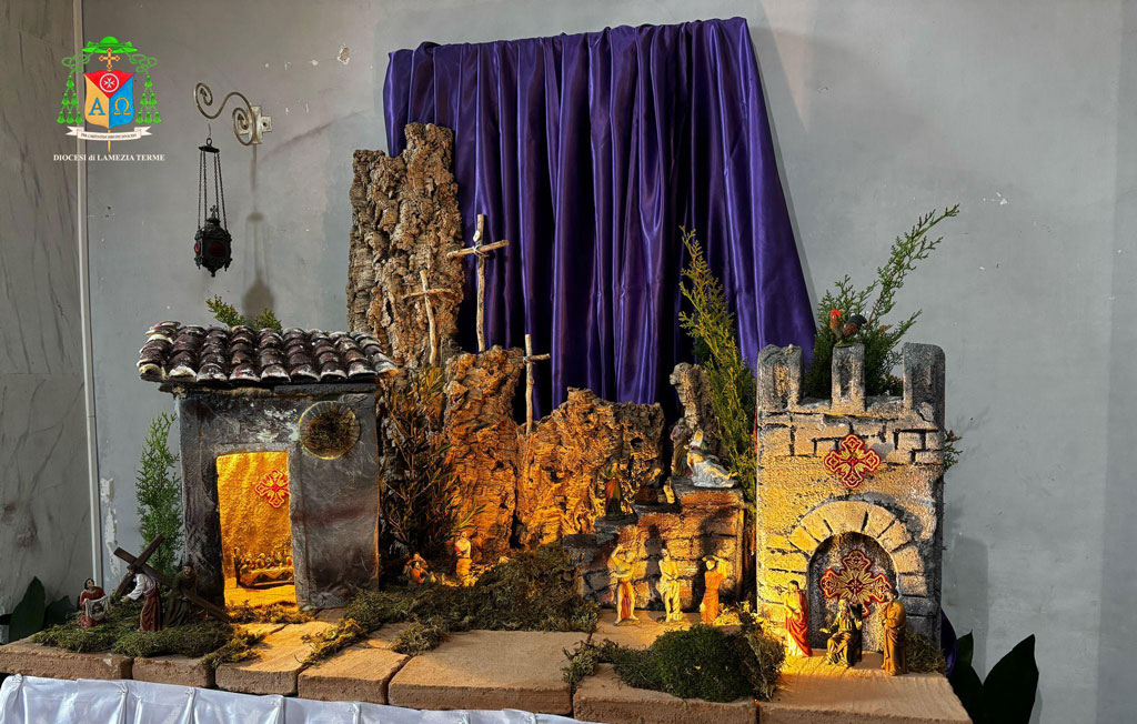 Allestito un “presepe pasquale” nella chiesa del Carmine di Adami a ...