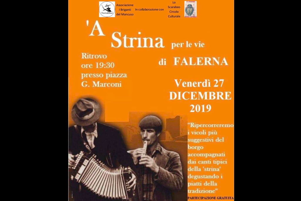 La 'Strina Falernese' rivive nel borgo il 27 dicembre - il Lametino.it