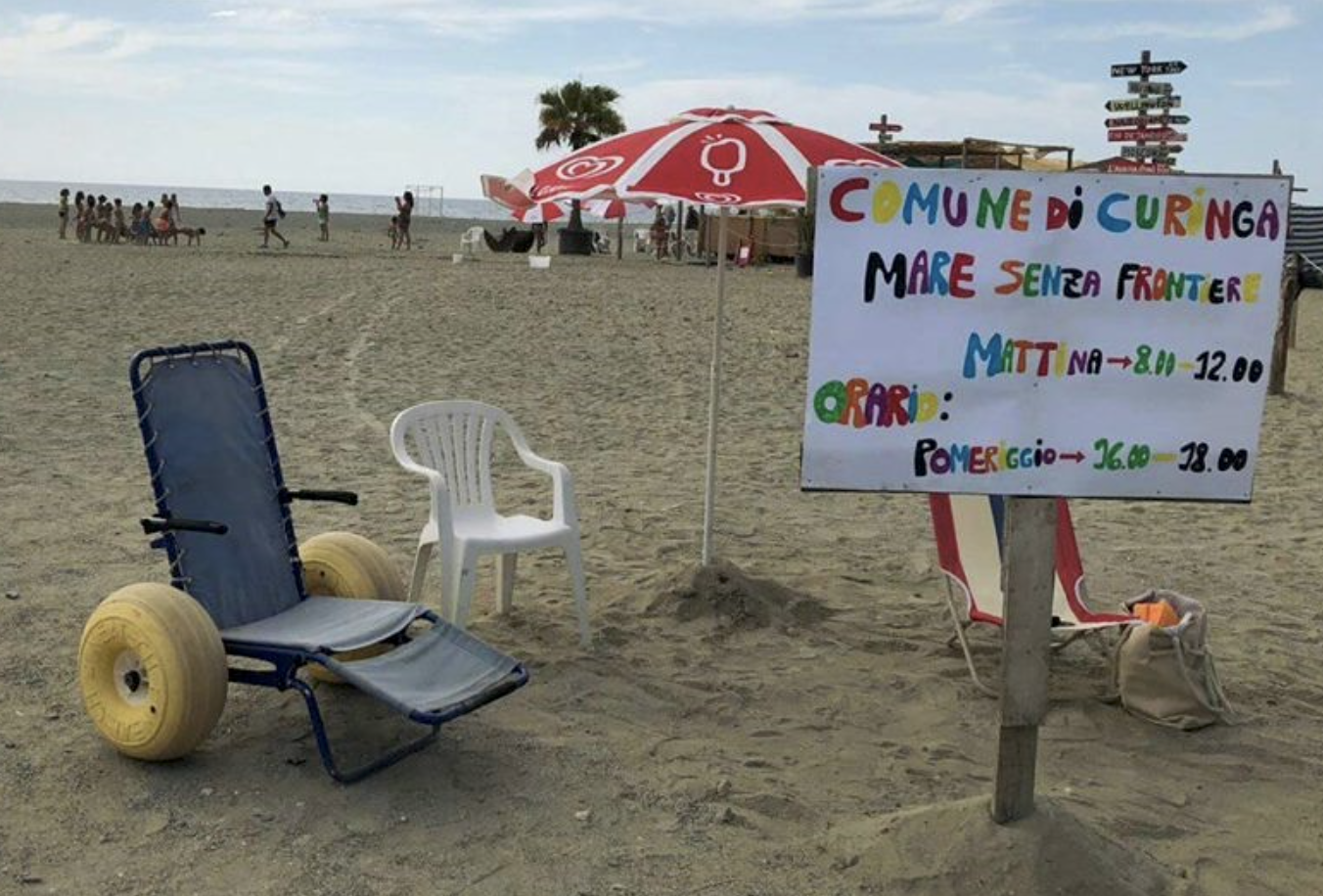 Comune di Curinga ottiene in comodato d'uso da Lamezia carrozzina ...