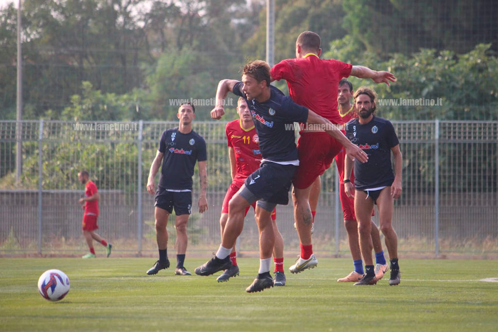 Vittoria di misura dell'Fc Lamezia sul Cittanova nell'allenamento ...