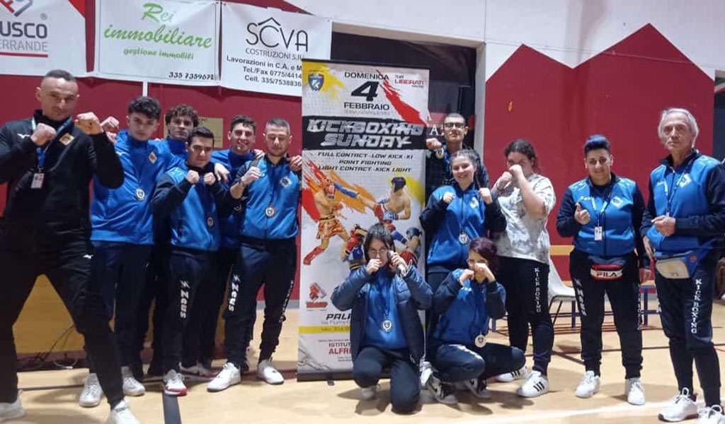Competizione Nazionale“Kickboxing Sunday' a Roma, Krak Team di ...