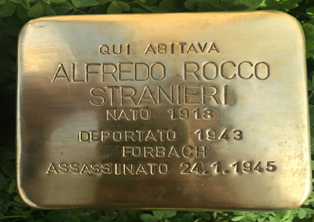 Anche Girifalco avrà una pietra d'inciampo in ricordo di Alfredo Rocco ...