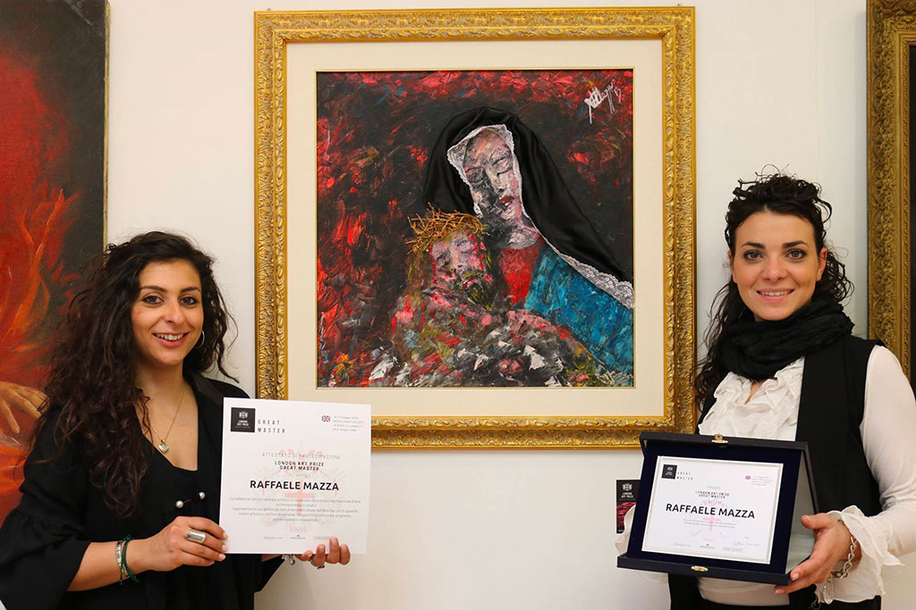 Opere dell’artista lametino Raffaele Mazza esposte a Londra per il Premio Internazionale “Great ...