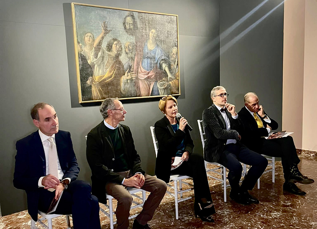 Lamezia, inaugurata esposizione opera 'Giuditta mostra la testa di ...