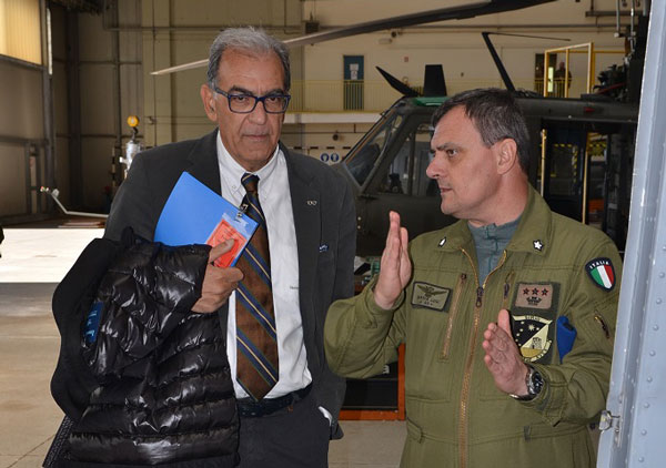 Lamezia, Viscomi in visita al 2° Reggimento dell’Aviazione dell ...