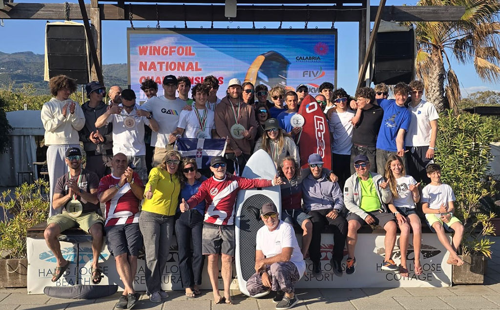 A Gizzeria si chiude il Campionato italiano di Wingfoil: sul podio ...